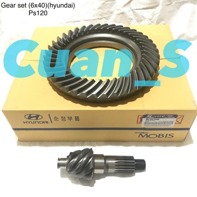 Jual GEAR SET GIGI GARDAN RAGASA PS120 PS 120 6×40 HYUNDAI | Shopee ...