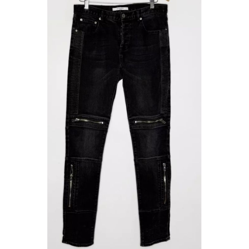 Jual Givenchy Rico Slim FIT Stretch Denim Biker | Shopee Indonesia