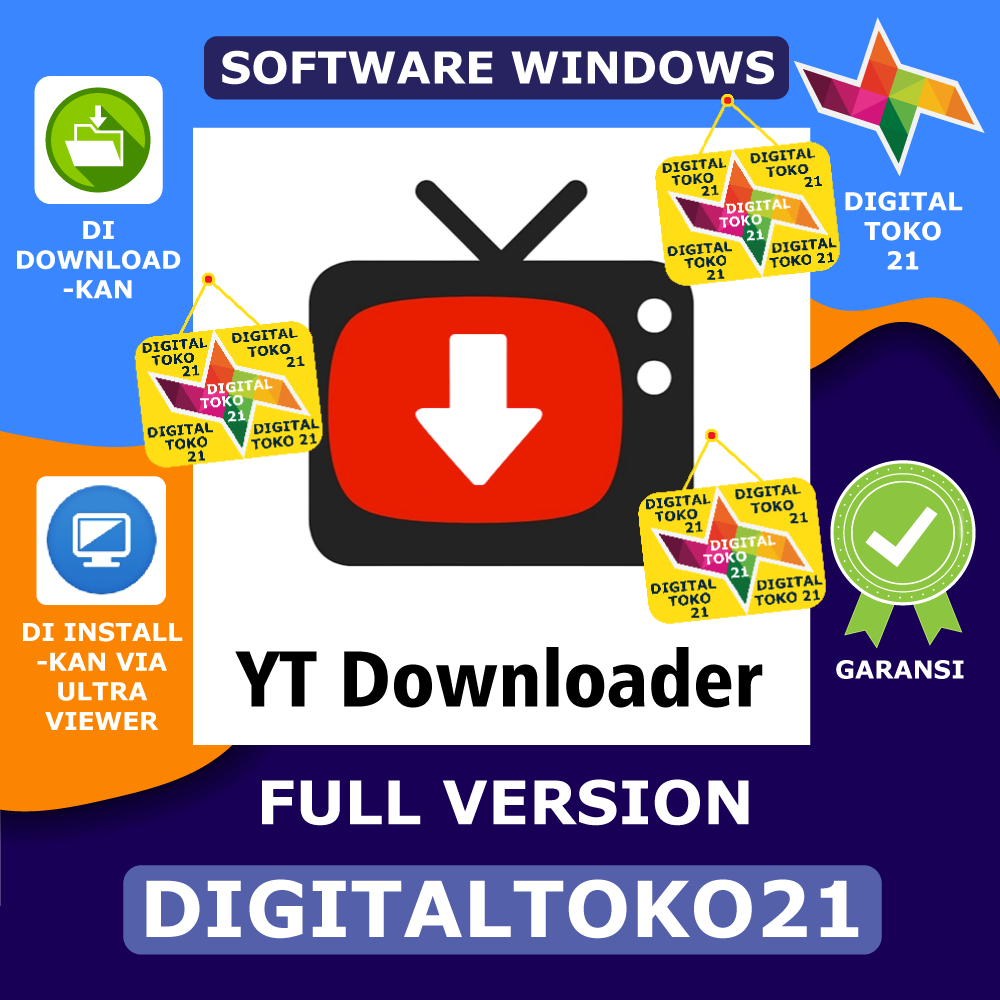 Jual [Diinstallkan] YT Downloader 9.16 Full Version Software PC ...