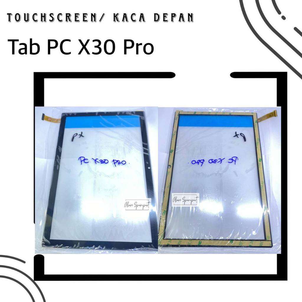 Jual TOUCHSCREEN TAB PC X30 PRO - KACA DEPAN - LAYAR SENTUH - TC ...