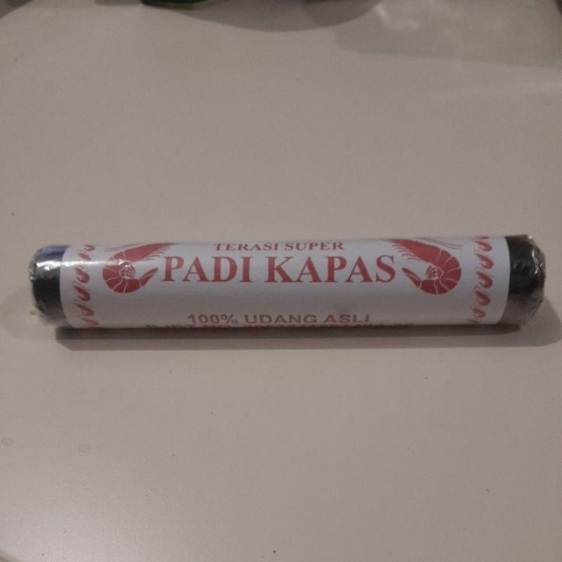 Jual Terasi Udang mentah super cap Padi Kapas 100 % udang asli Premium ...