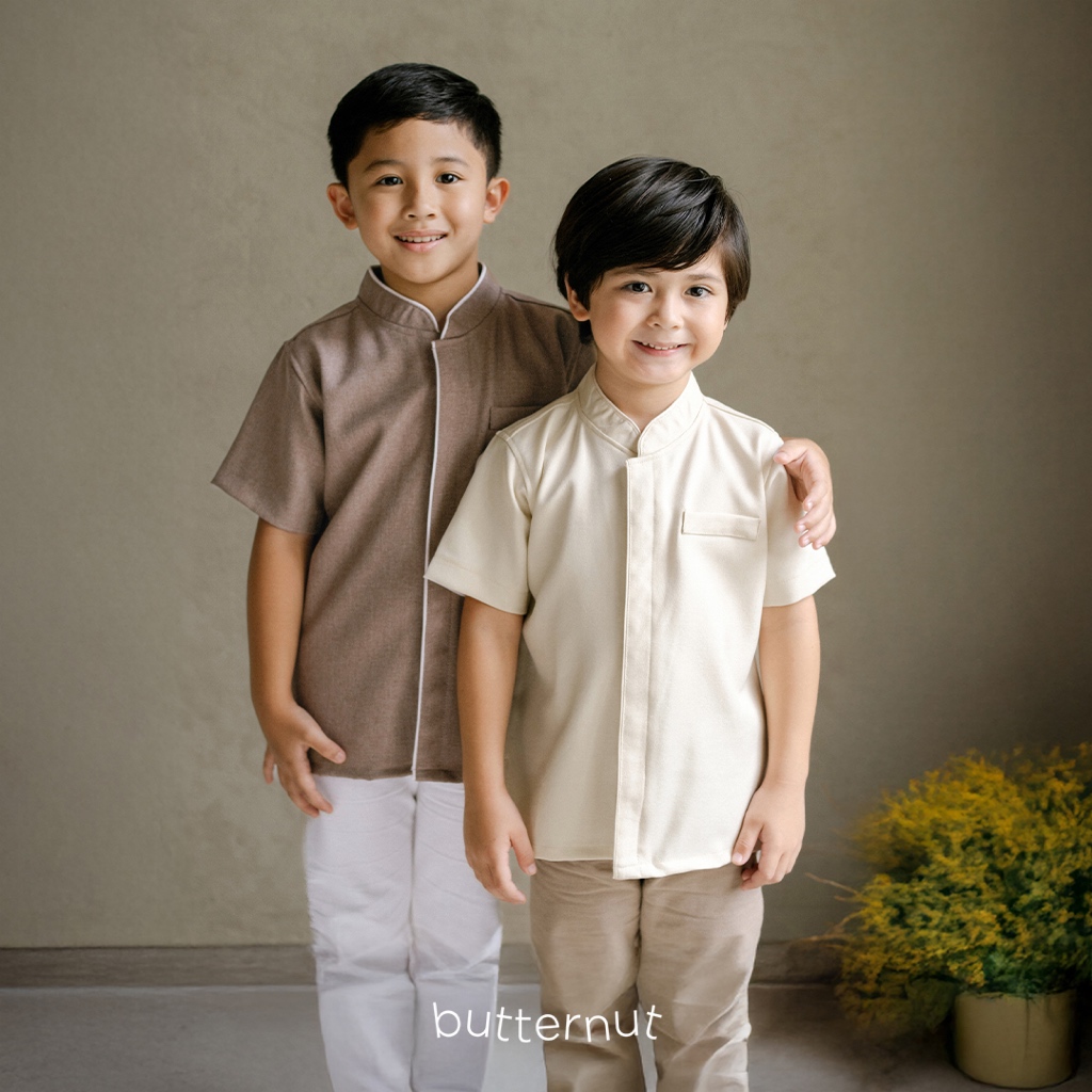 Jual BUTTERNUT - JUNA KOKO SHIRT | Kemeja Koko Lengan Pendek | Kemeja ...