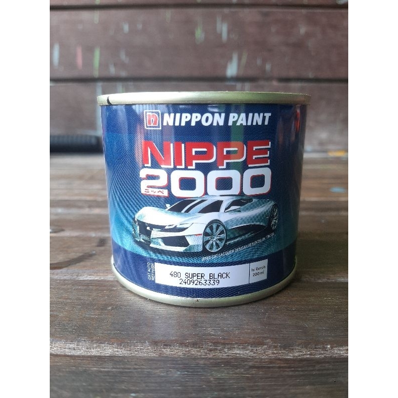 Jual ASLI 100% NIPPE 2000 200ML / SPESIAL CAT DUCO CAT KAYU BESI KENDARAAN MOBIL PUTIH HITAM ...