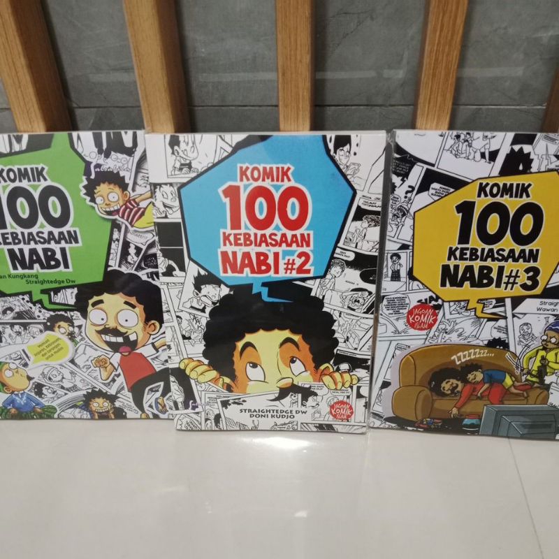 Jual BUKU TERLARIS KOMIK 100 KEBIASAAN NABI 1-2-3 JAGOAN KOMIK ISLAM ...