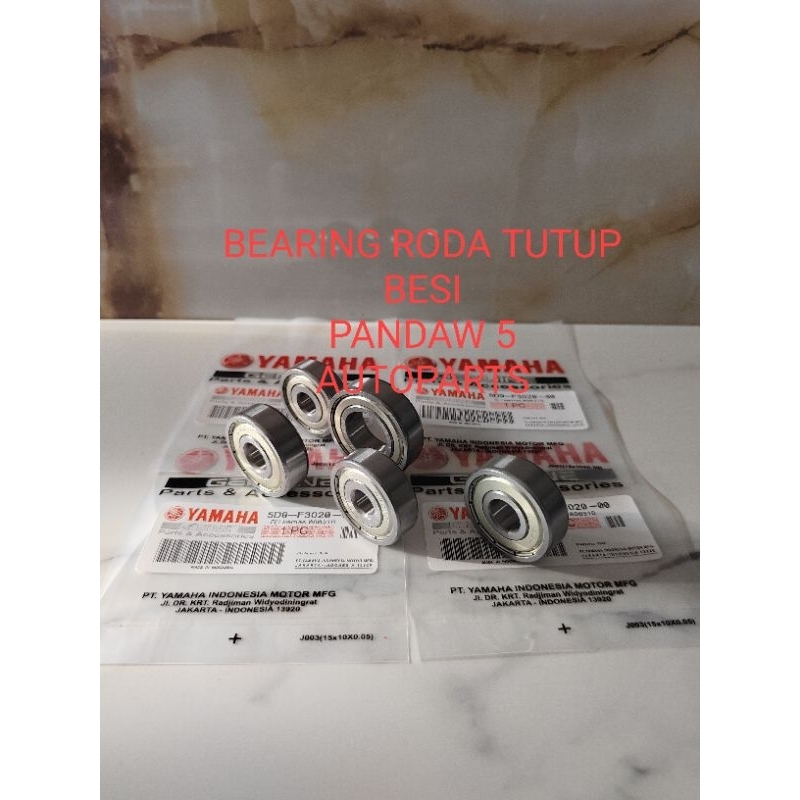 Jual Bearing Roda depan dan belakang+Nap Gear Yamaha Vega ZR Vega RR ...