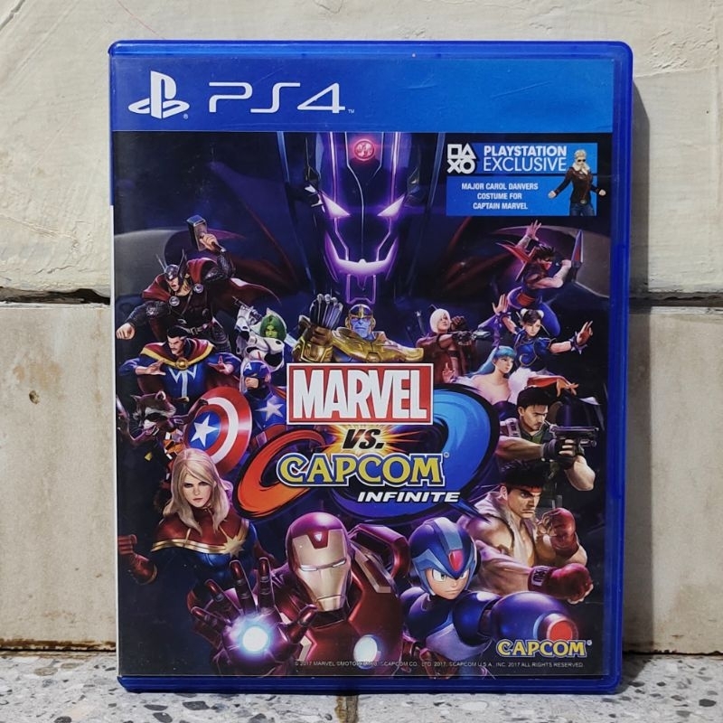Jual BD Kaset PS4 PS5 Marvel VS Capcom Infinite Game CD PS 4 5 Original Playstation Bekas Second ...