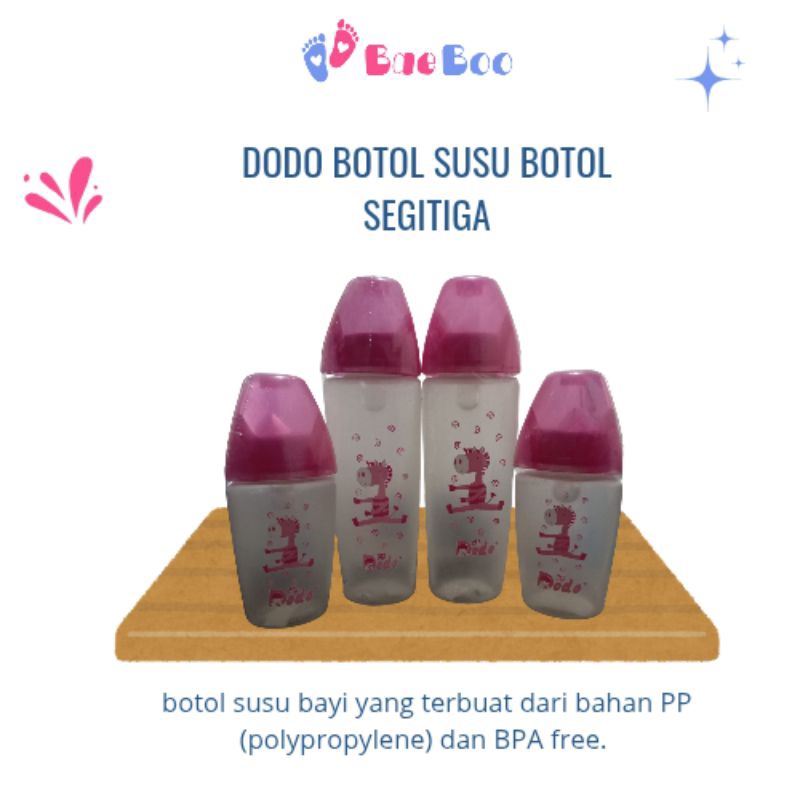 Jual BOTOL SUSU DODO BOTOL SEGITIGA | Shopee Indonesia