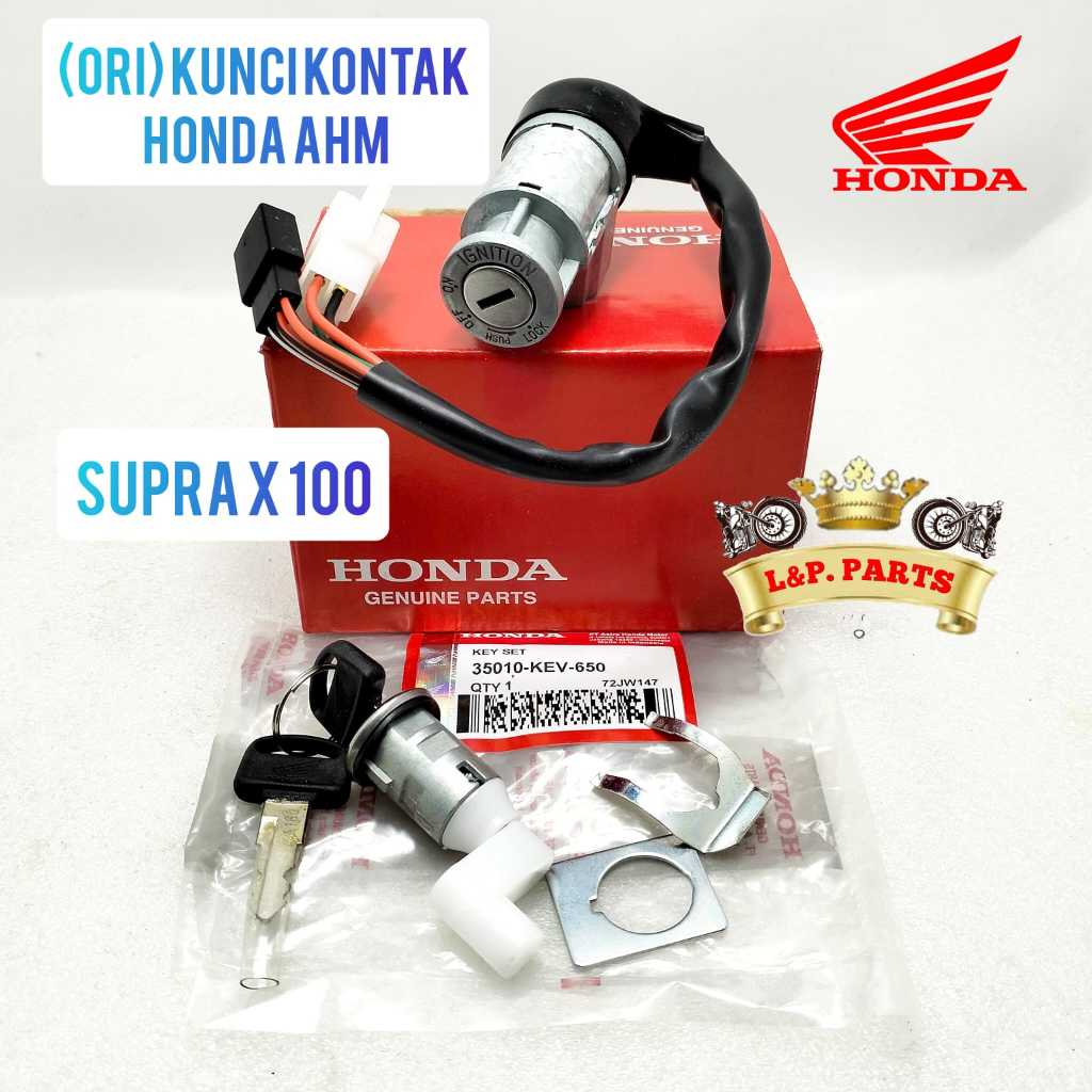 Jual KUNCI KONTAK ASLI HONDA AHM SUPRA SUPRA X 100 FIT KUALITAS ...
