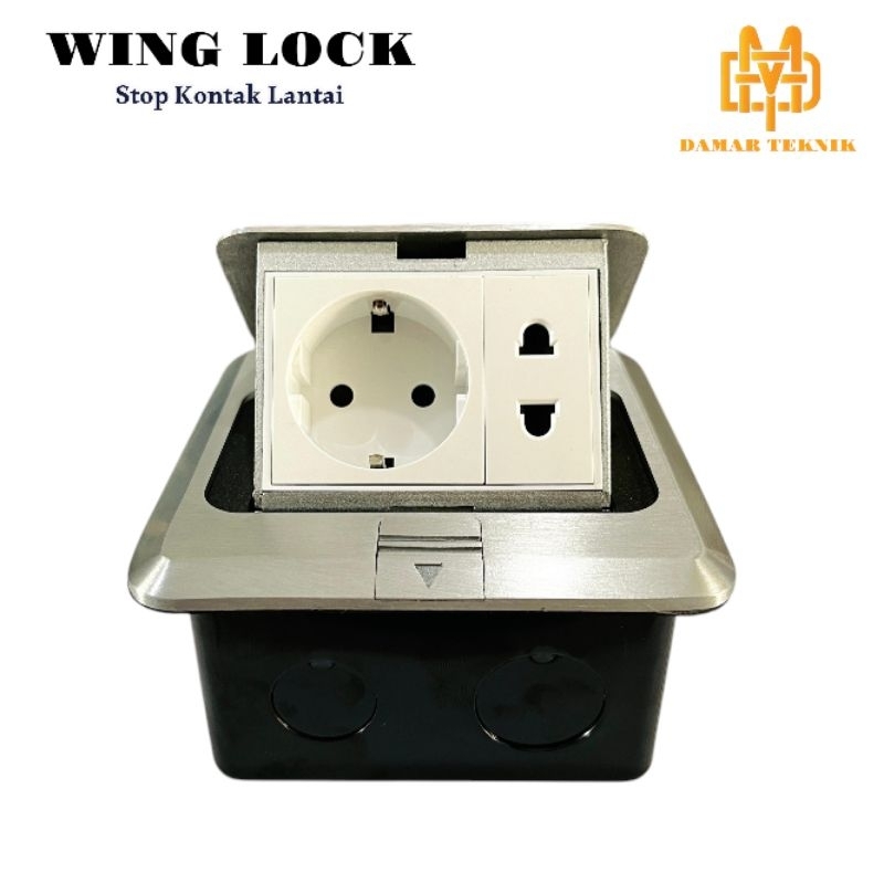 Jual STOP KONTAK LANTAI WING LOCK | Shopee Indonesia