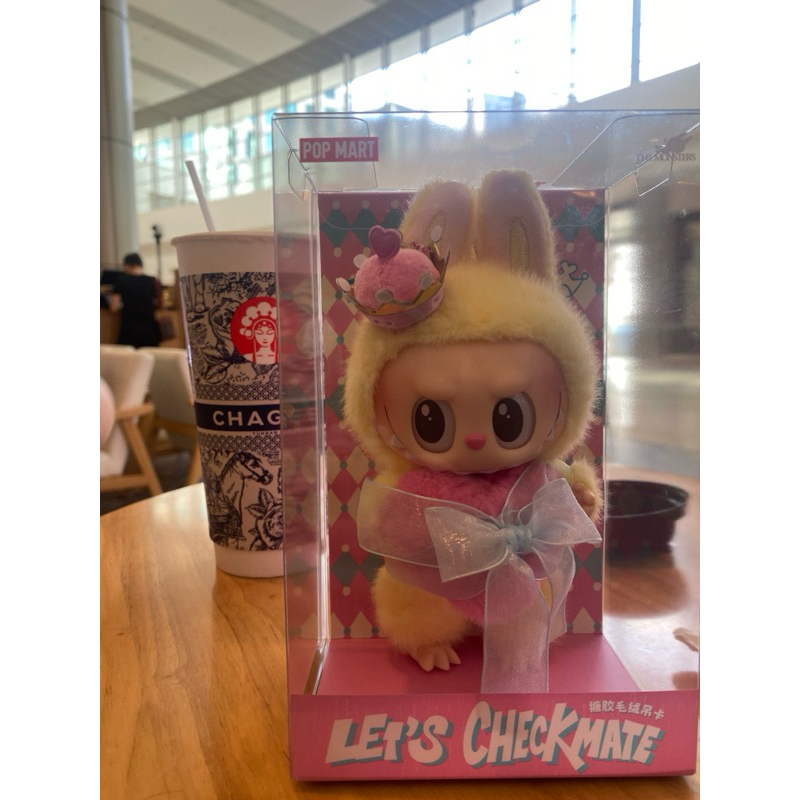 Jual POP MART Labubu Checkmate Plush pendant | Shopee Indonesia