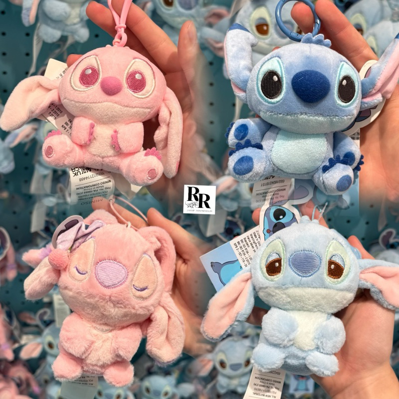 Jual Miniso x Disney - Ganci / Keychain / Disney Stitch Plush Pendant ...