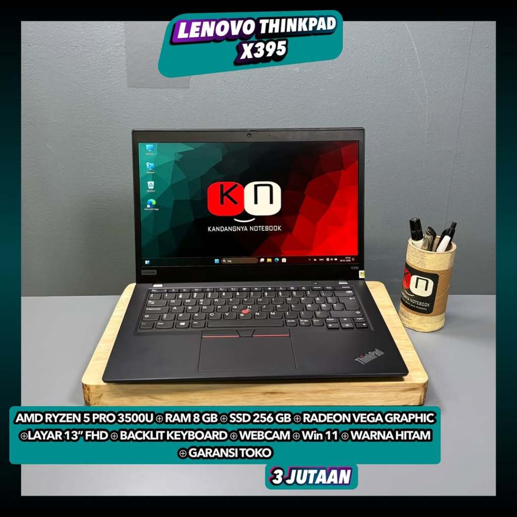 Jual Lenovo Thinkpad X395 Ryzen 5 Pro 3500U Ram8/256GB 13inch | Shopee ...