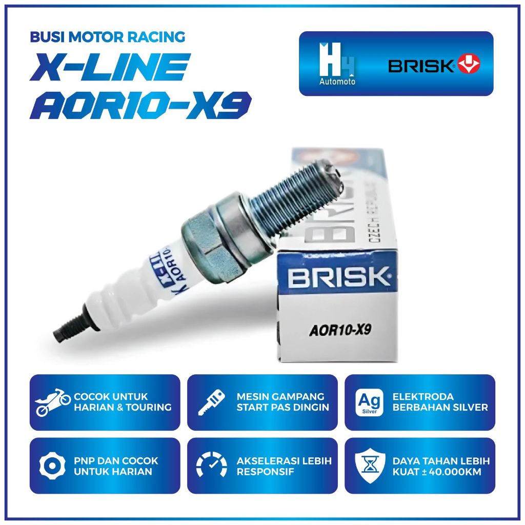 Jual Busi Motor Brisk Beat Esp Vario Scoopy Fi Sonic CB CBR Gsx YZF X ...