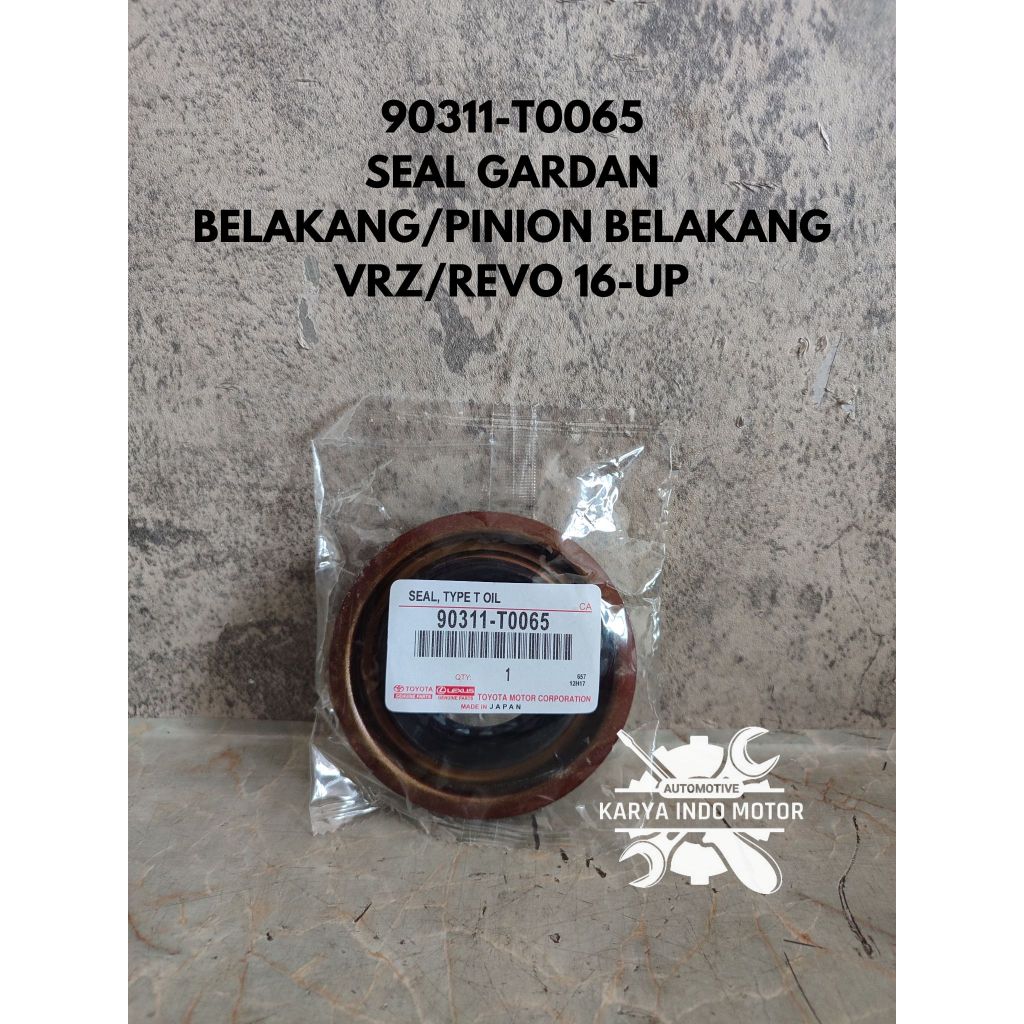 Jual SEAL GARDAN BELAKANG/PINION BELAKANG VRZ/REVO 16-UP 90311-T0065 ...