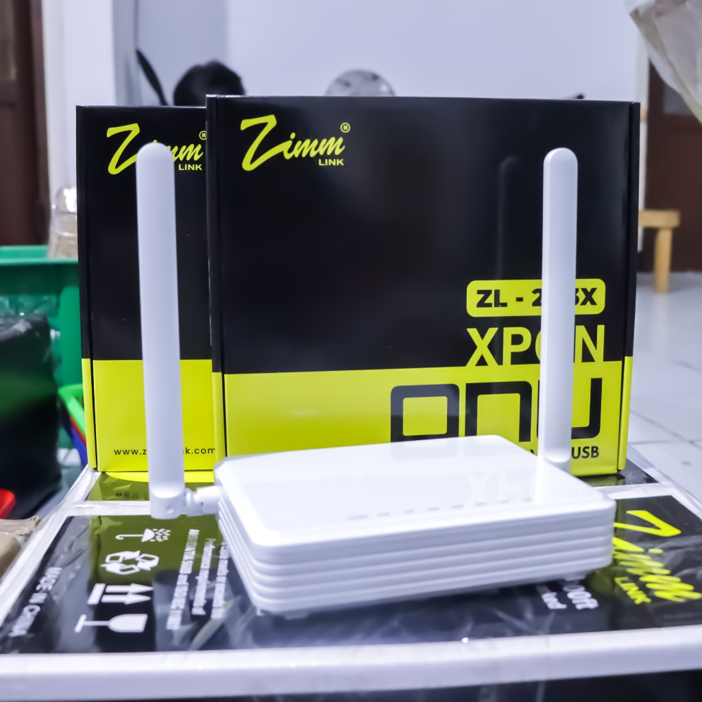 Jual Zimmlink ZL-2113X XPON ONU Postel - Dual SSID Single Band 2.4Ghz ...