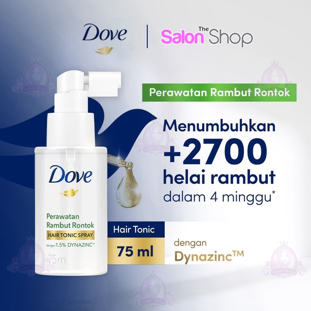 Jual Dove Hair Tonic Spray Perawatan Rambut Rontok - 75 ml | UNILEVER ...