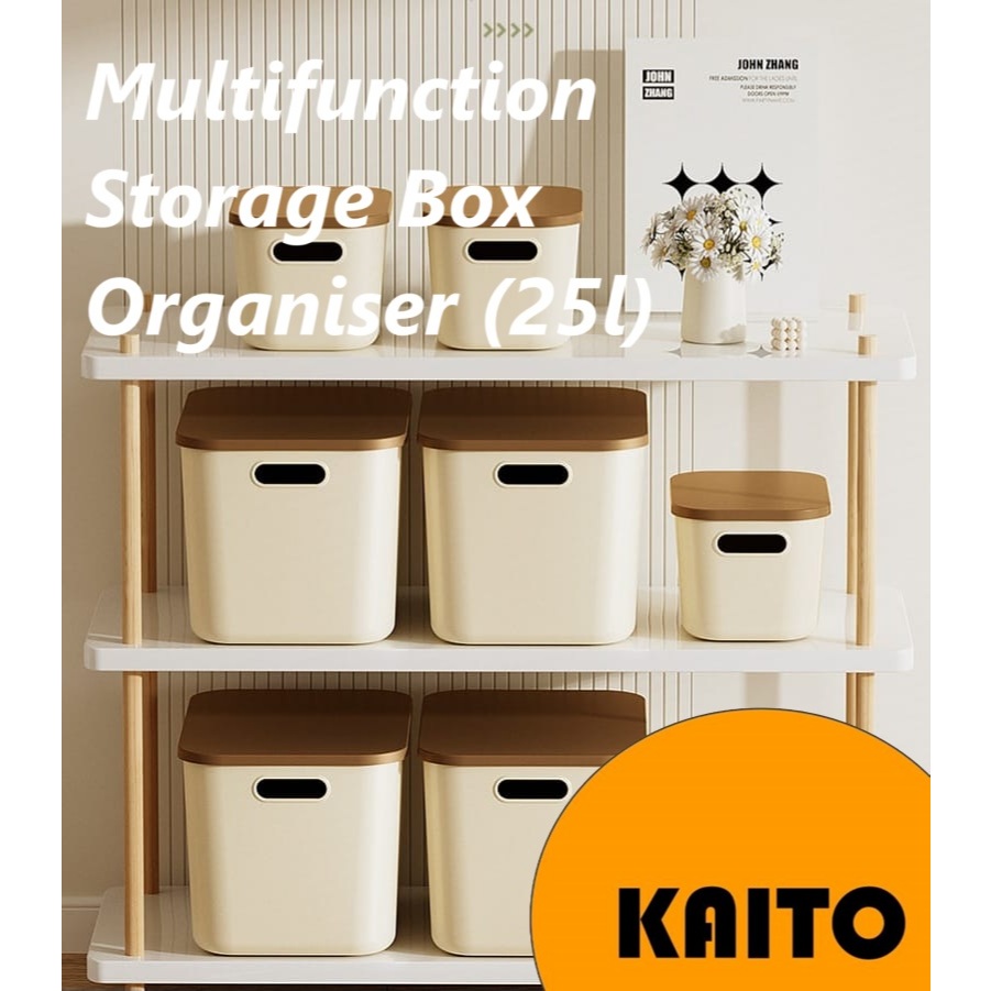 Jual 25L Plastic Storage Box Organizer Multi-purpose Kotak Penyimpanan ...