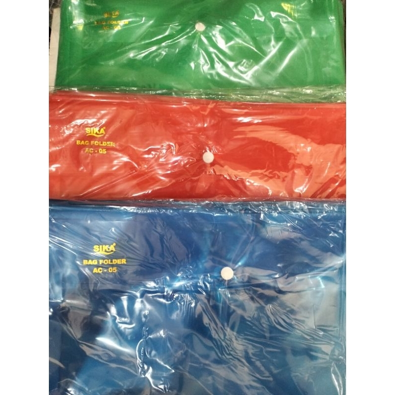 Jual MAP PLASTIK KANCING FOLIO MERK SIKA MAP DOKUMEN MAP ARSIP MAP FILE ...