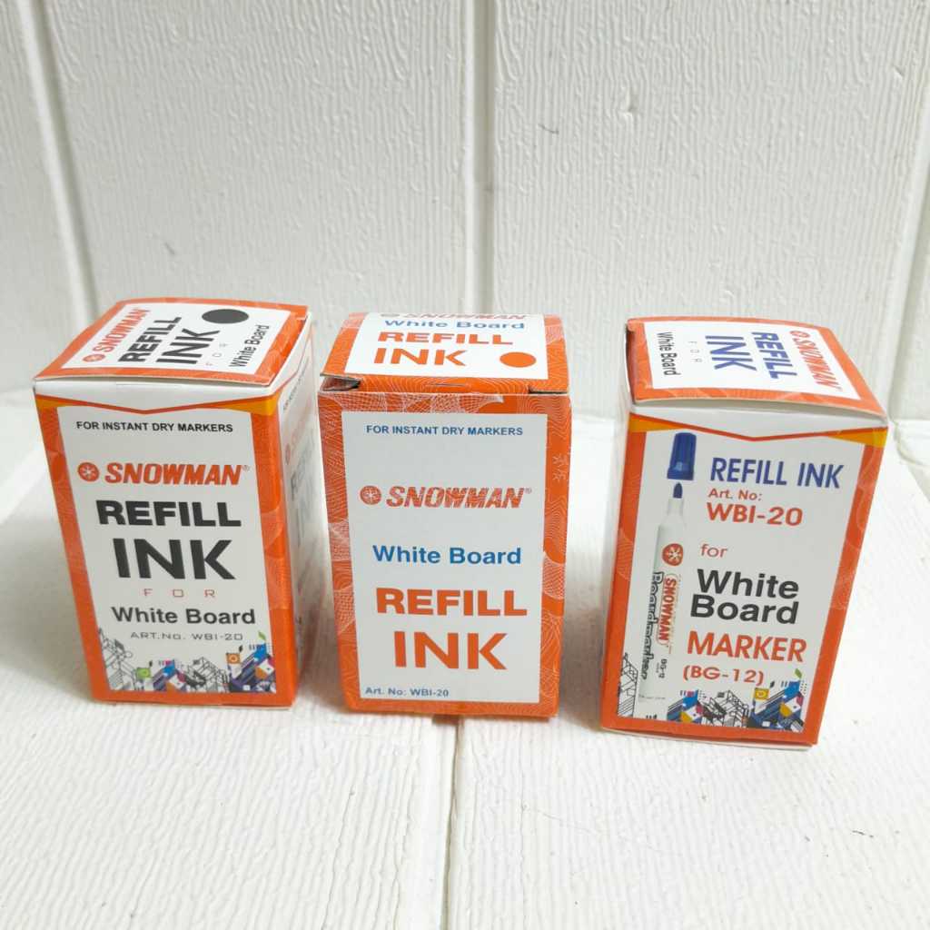 Jual TINTA SEPIDOL SNOWMAN WHITEBOARD (Bisa Dihapus) | Shopee Indonesia