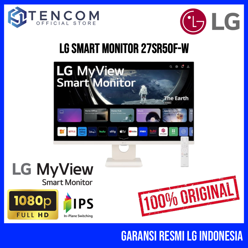 Jual LG SMART MONITOR 32SR50F-W 32 INCH GARANSI RESMI INDONESIA ...