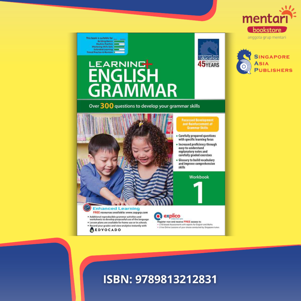 Jual SAP - Learning Grammar Workbook - Untuk Sekolah Dasar | Shopee ...