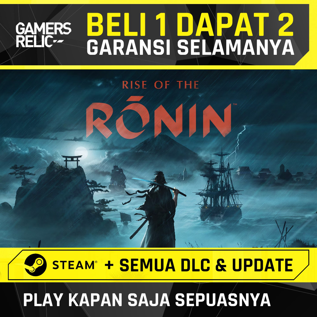 Jual Rise of the Ronin with Bonus PC Original | Shopee Indonesia