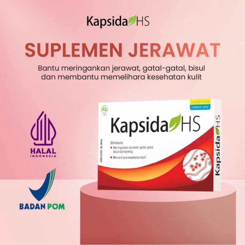 Jual KAPSIDA HS 12 KAPSUL - Obat Jerawat, Gatal, Bisul dan Koreng ...