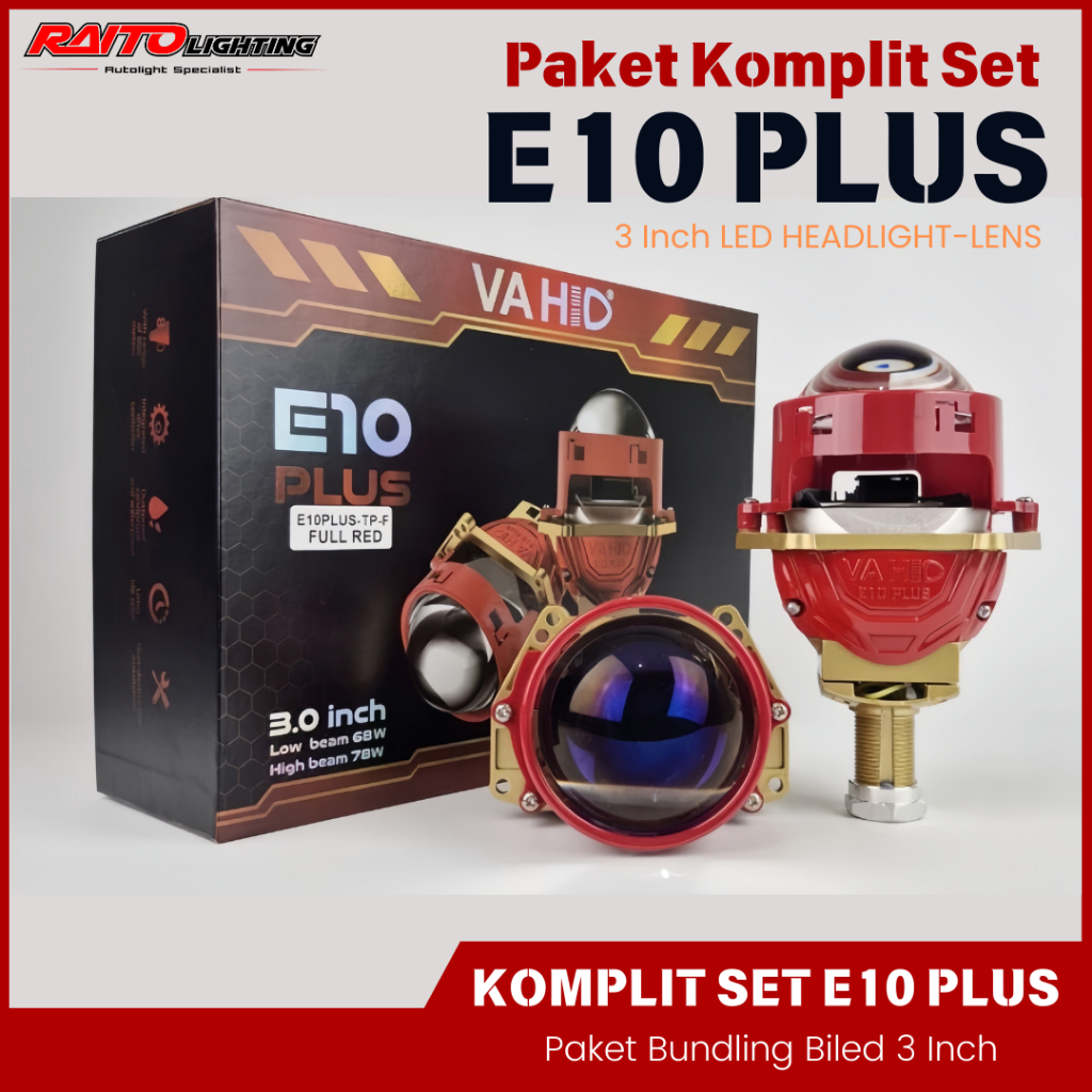 Jual E10 PLUS - Paket komplit set | paket bundling sudah ada shroud ...