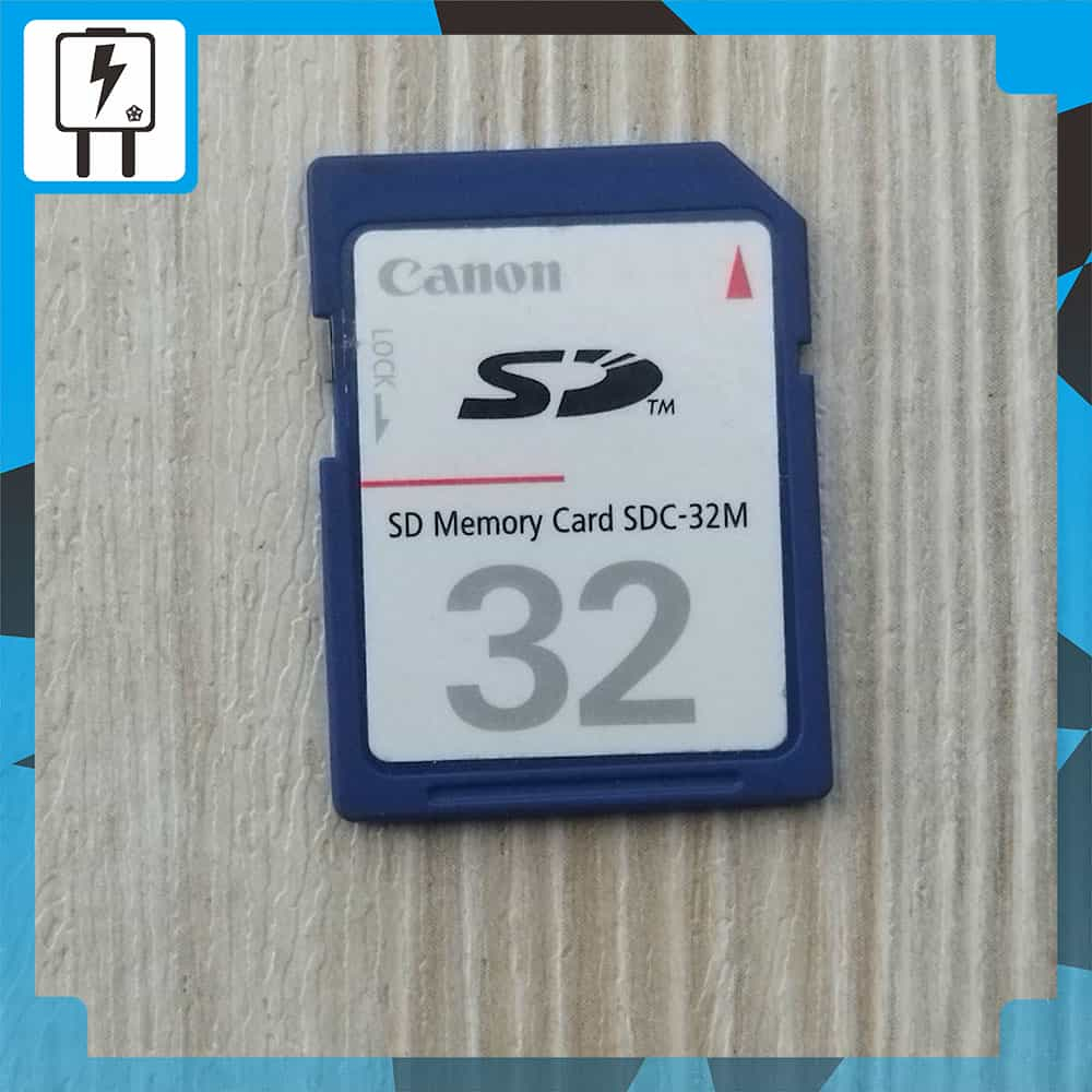 Jual Memori Kamera SD Canon 32MB Memory Card Retro Jadul Digicam ...