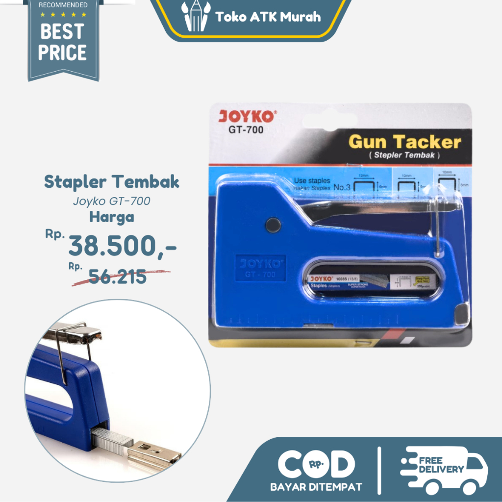 Jual Gun Tacker Joyko GT-700 Stapler Tembak | Shopee Indonesia