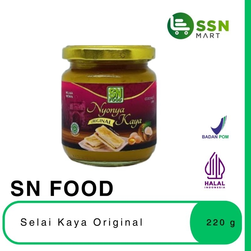 Jual SSNMart SN Food Selai Kaya Original 220g | Shopee Indonesia