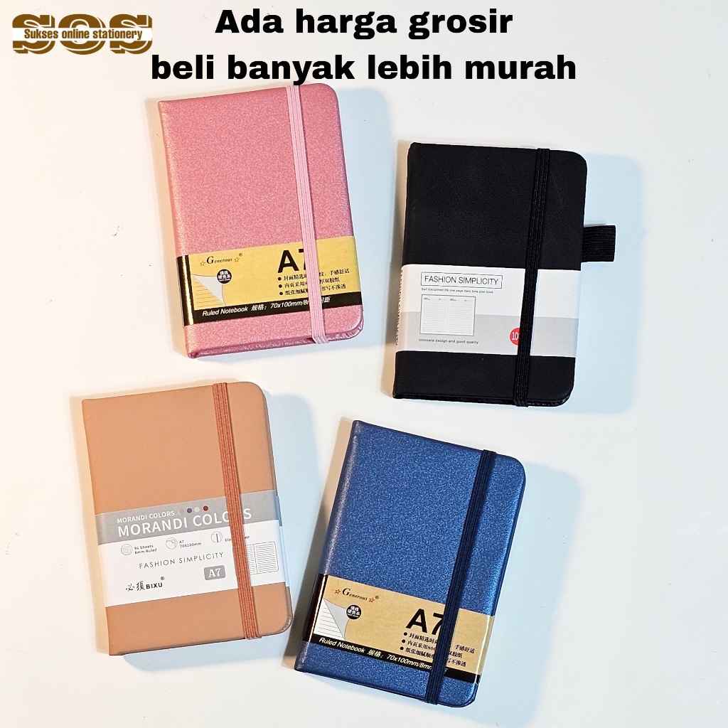 Jual SOS Buku Agenda Tali A7 (100K) / Notebook / Buku Catatan ...