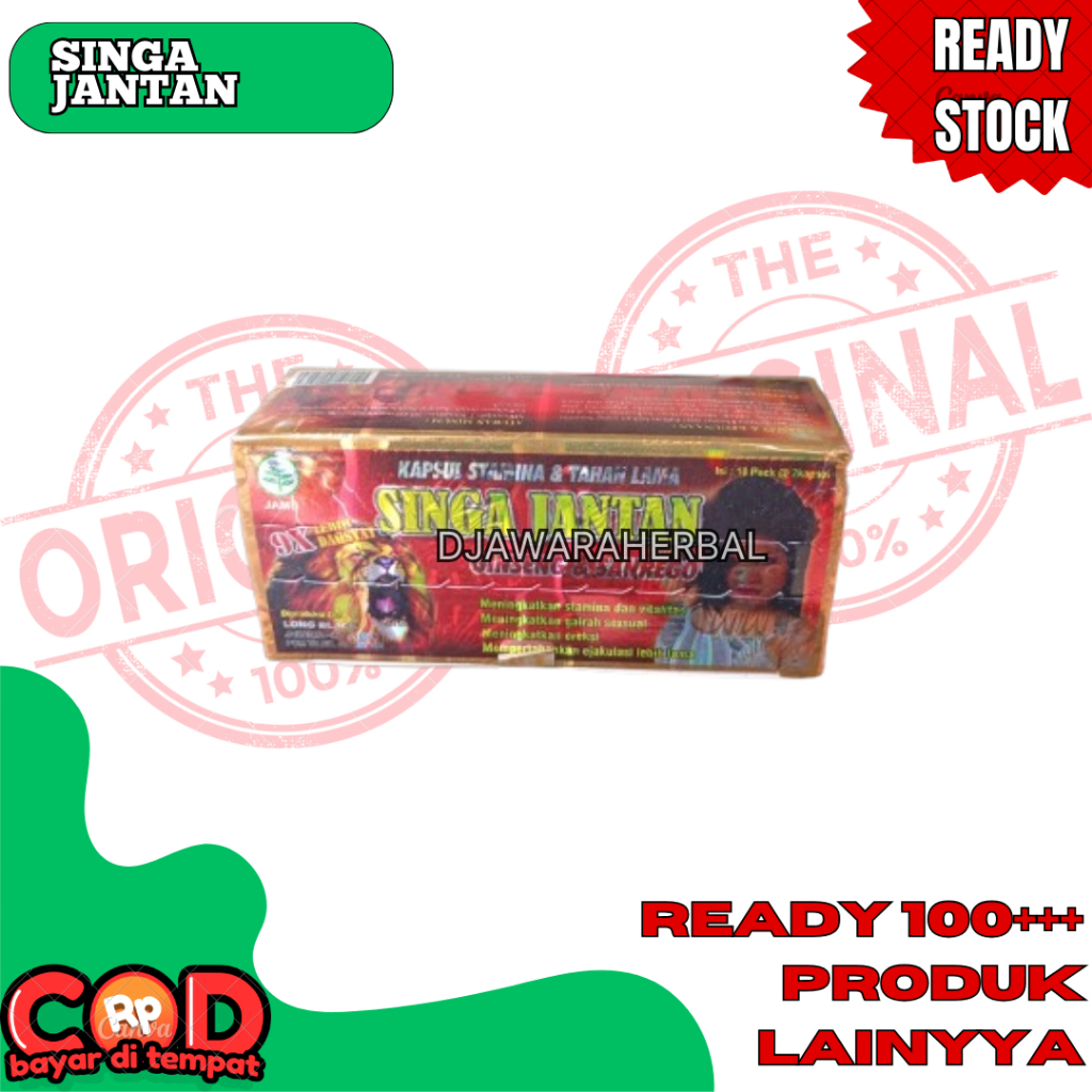 Jual KAPSUL SINGA JANTAN HERBAL ORIGINAL | Shopee Indonesia