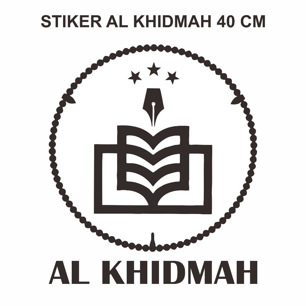 Jual Stiker Al Khidmah Ukuran Jumbo Cutting Stiker | Shopee Indonesia