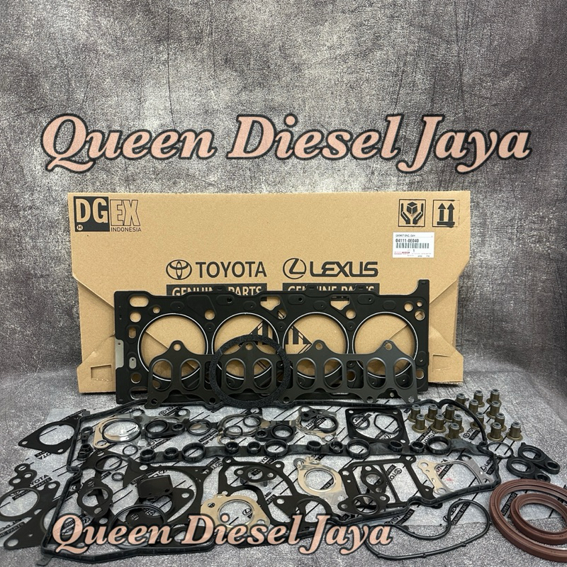 Jual Gasket Engine Overhaul / Packing Fullset / Paking Set / Gasket Full Set Toyota Hilux Revo ...