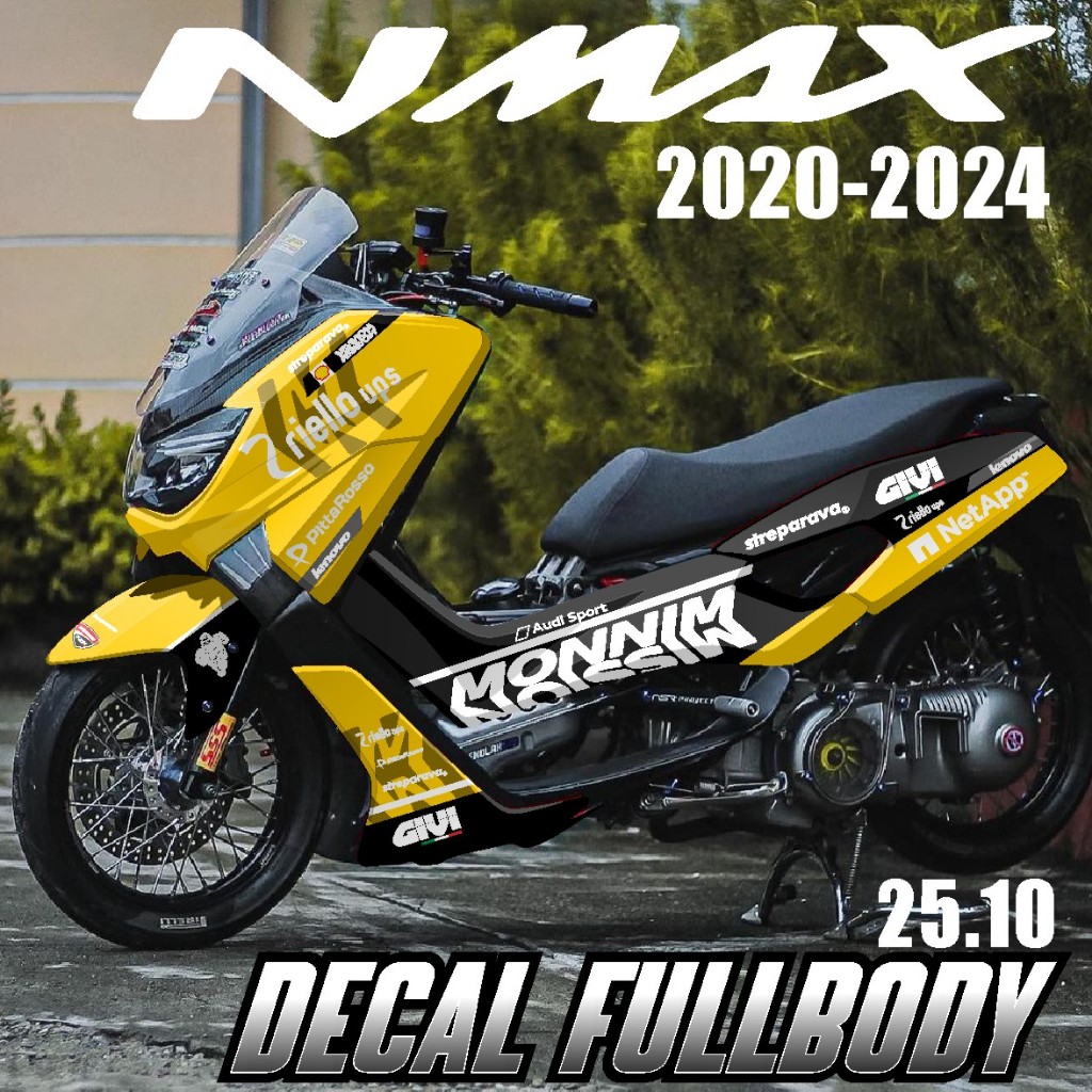 Jual (COD) TERBARU DECAL STICKER NMAX NEW TAHUN 2020 2021 2022 2023 ...