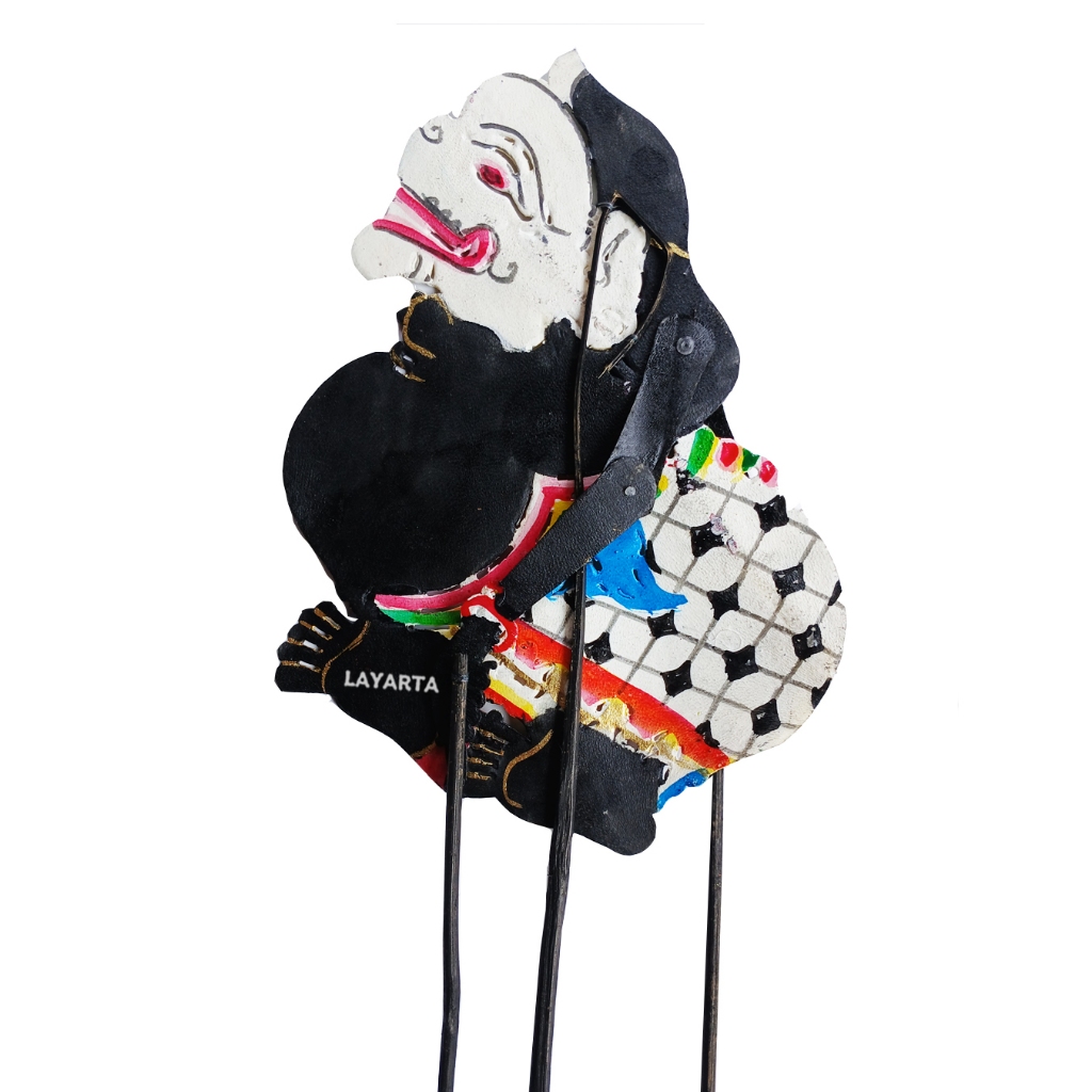 Jual LAYARTA Wayang Kulit Asli Semar Hitam 30 cm | Shopee Indonesia