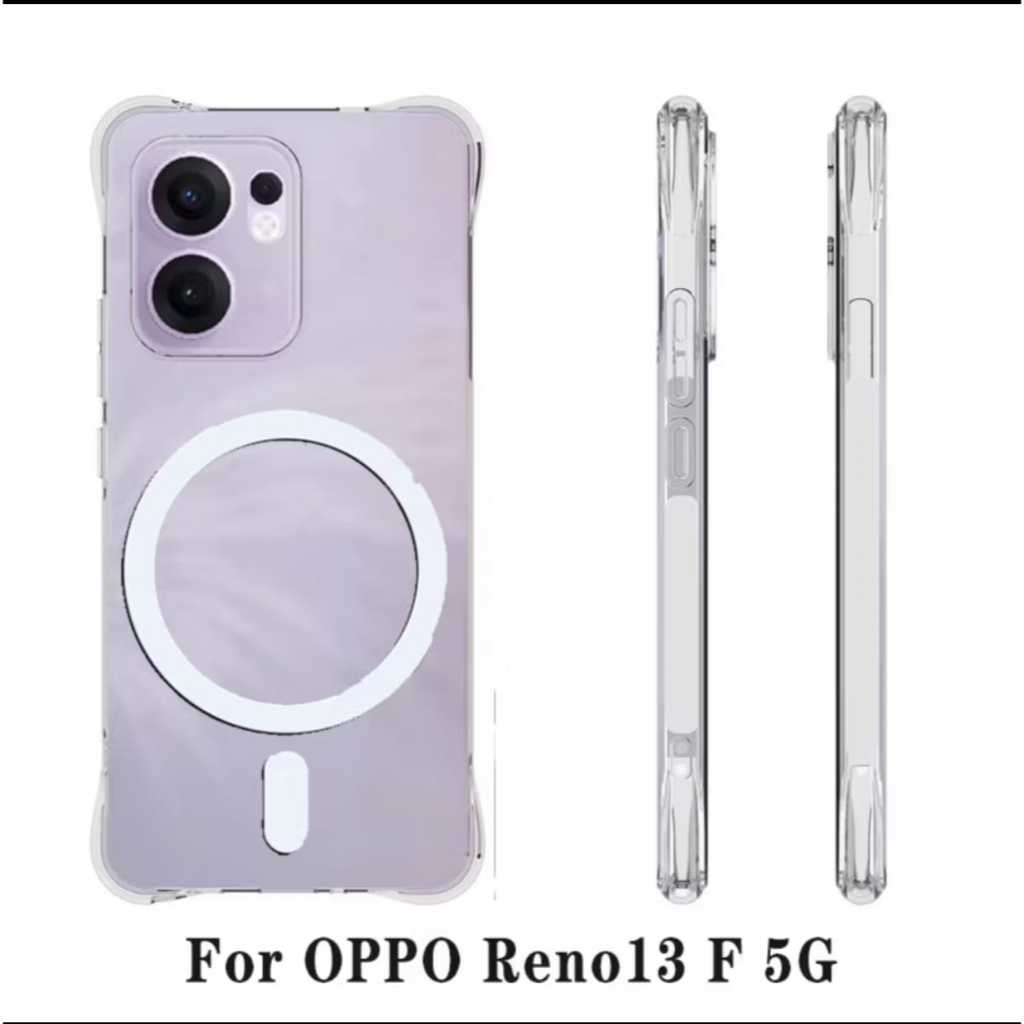 Jual Oppo Reno 13F / 11F Soft Case Armor Clear Anti Crack Anti Jatuh ...