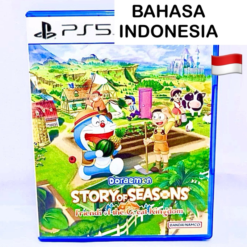 Jual Kaset Ps5 Doraemon Story of Seasons Friends of The Great Kingdom ...