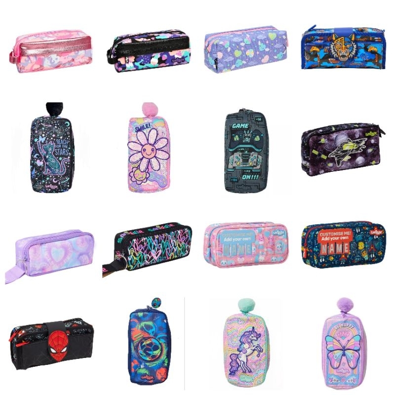 Jual (ORIGINAL STORE) Smiggle Character Pencil Case (Tempat Pensil Anak ...
