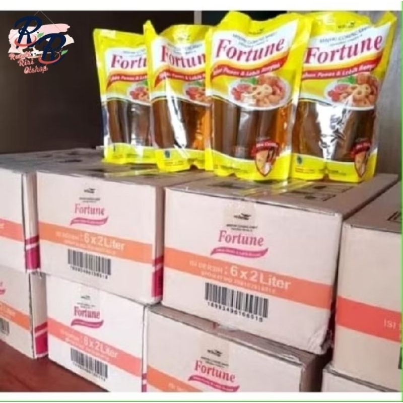 Jual MINYAK GORENG FORTUNE 2 LITER 1 DUS ISI 6 PCS | Shopee Indonesia