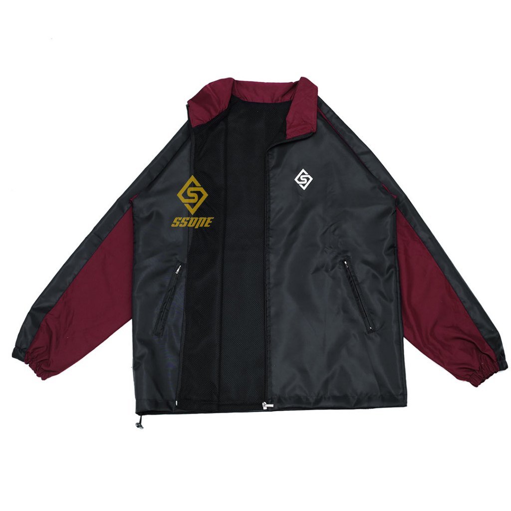 Jual ssone jaket parasut tracksuit TASLAN tracktop model korea jaket ...