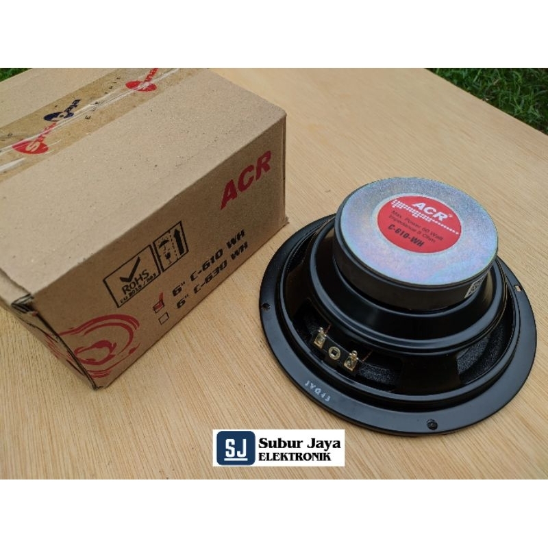 Jual Speaker ACR 6 inch C-610-WH | Shopee Indonesia