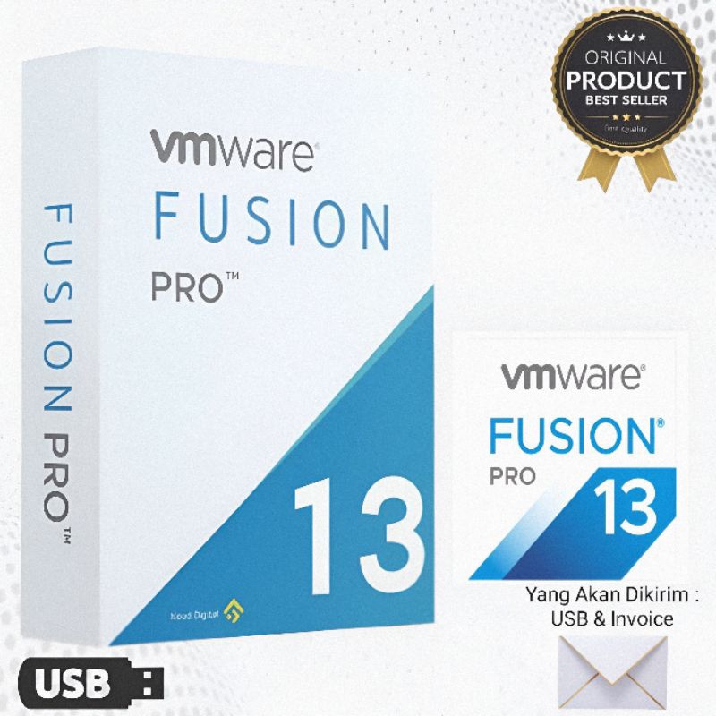 Jual VmWare Fusion Pro 13 Original Product Key for Mac (Lifetime ...
