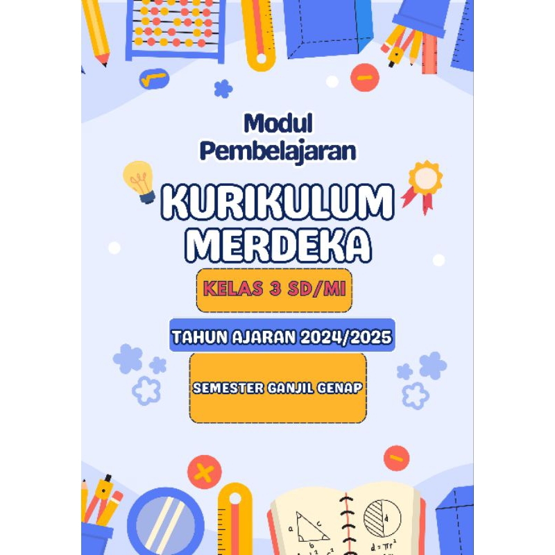 Jual Modul ajar untuk kelas 3 SD/MI.Kurikulum merdeka //Lengkap | Shopee Indonesia