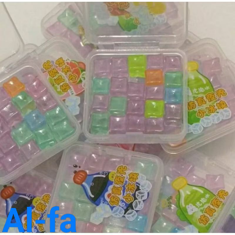 Jual ISI 1KOTAK KECIL( -+17 PCS)MAINAN GLOW THE DARK VIRAL RESIN NYALA ...