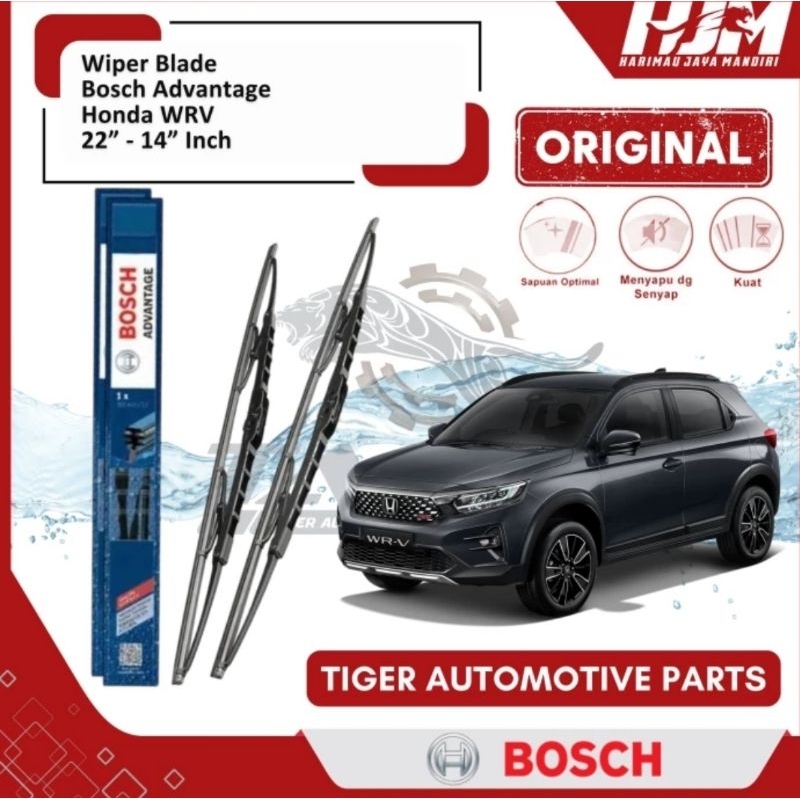 Jual BOSCH WIPER KACA DEPAN HONDA WRV W-RV WR-V ADVANTAGE | Shopee Indonesia