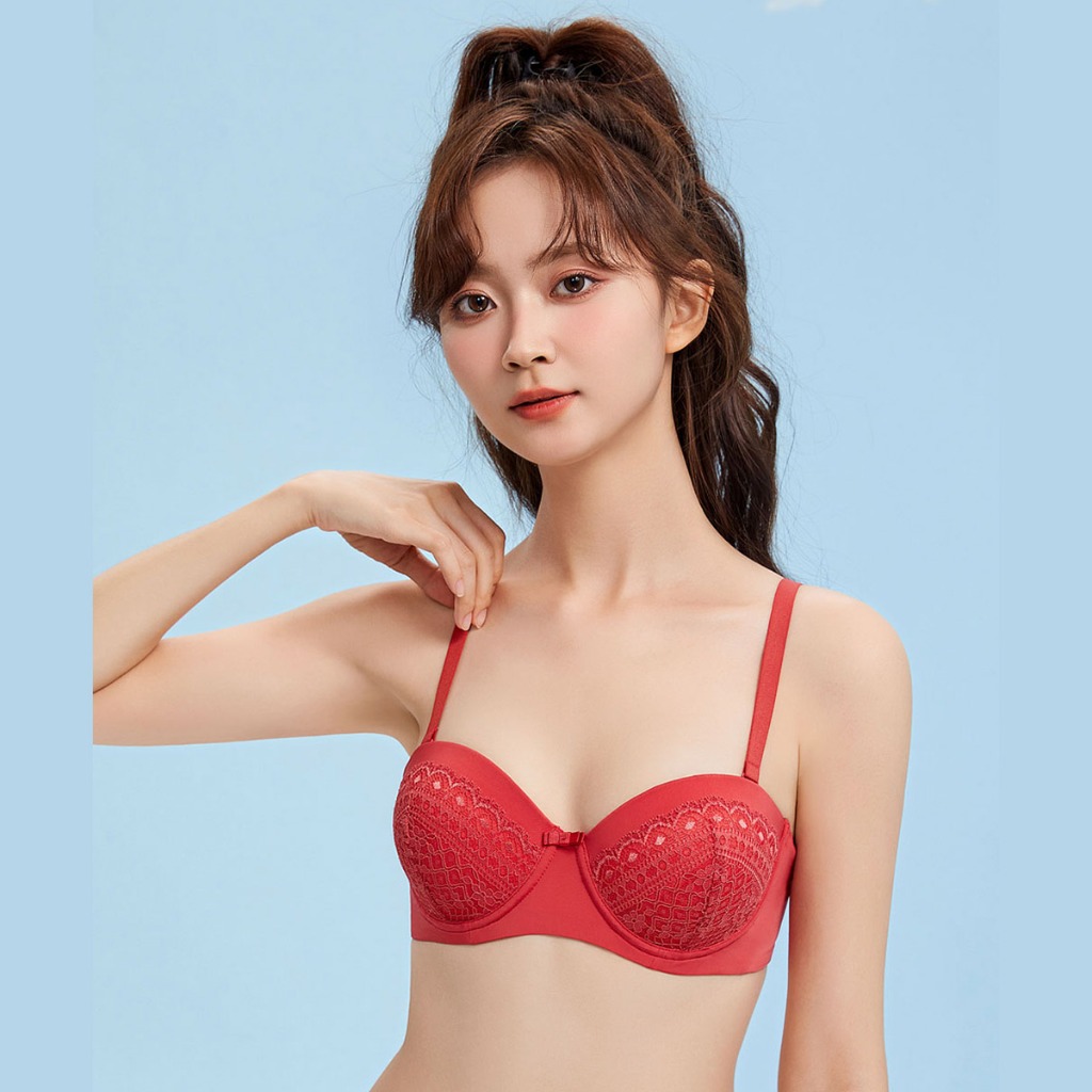 Jual Young Hearts Bra Lace Romance 1/2 Cup - Y23-20239 (Push Up) | Shopee Indonesia