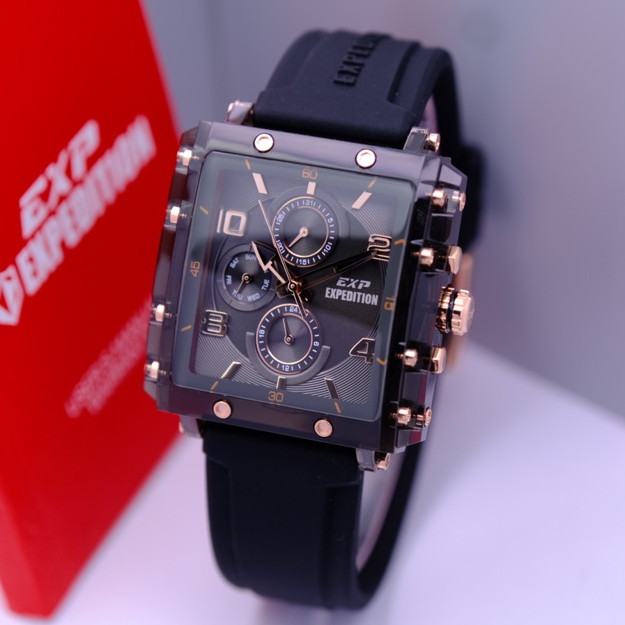 Jual JAM EXPEDITION E6808 ORIGINAL GARANSI RESMI 1TAHUN | Shopee Indonesia