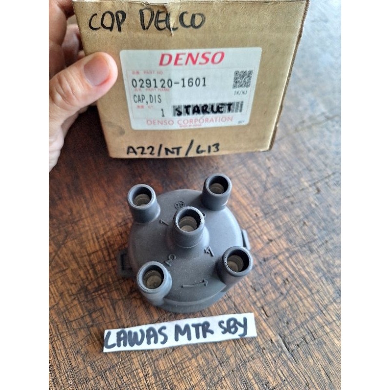 Jual CAP DELCO/CAP TUTUP DISTRIBUTOR STARLET EP80 ASLI DENSO ORIGINAL ...